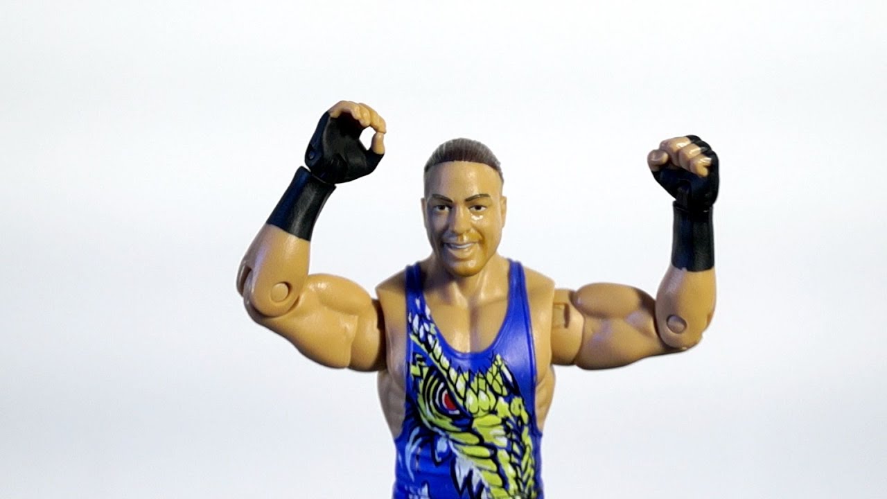 RVD Rob Van Dam WWE Basic 43 Figure Unboxing & Review!! asmr RELAXATION ...