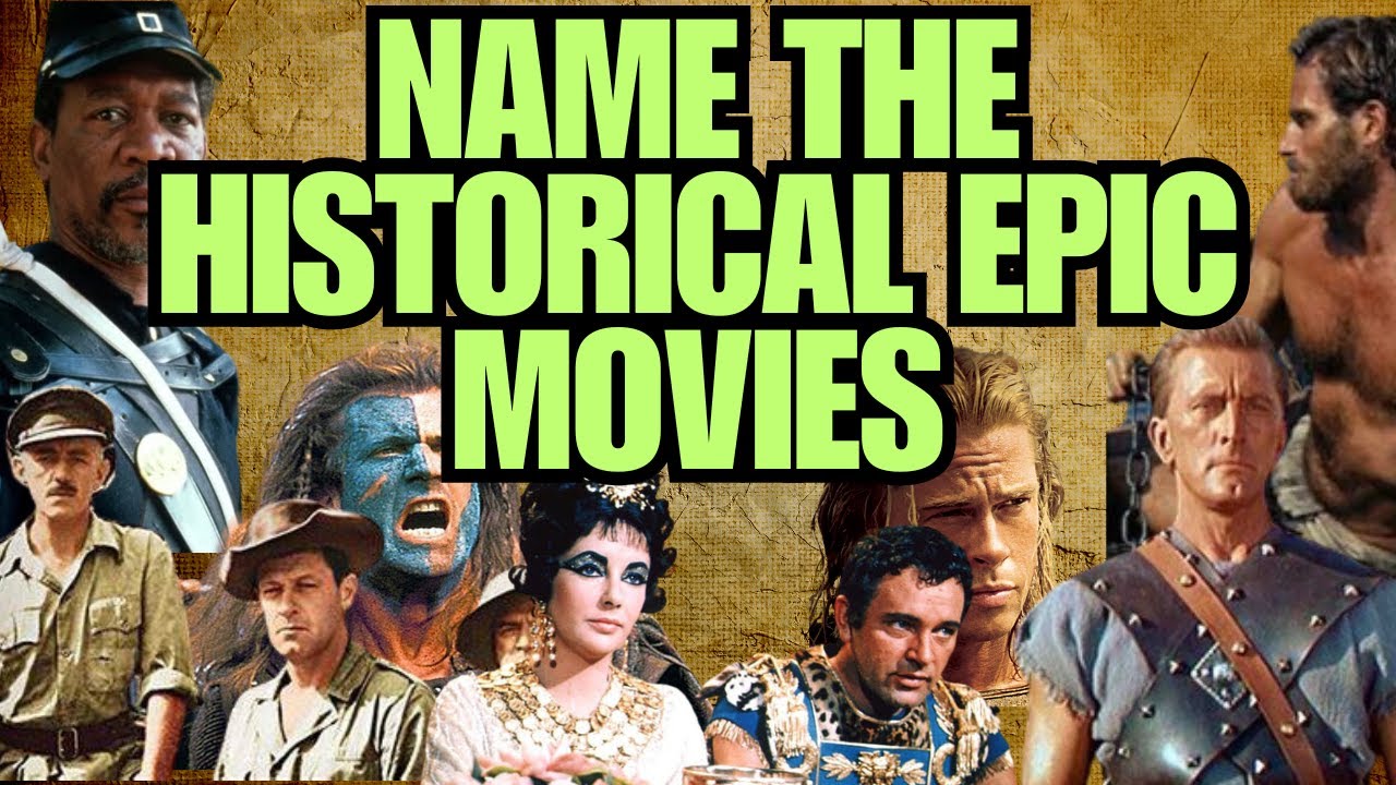 The Historical Epic Movies Quiz By One Frame [Quiz Mix Challenge] - YouTube