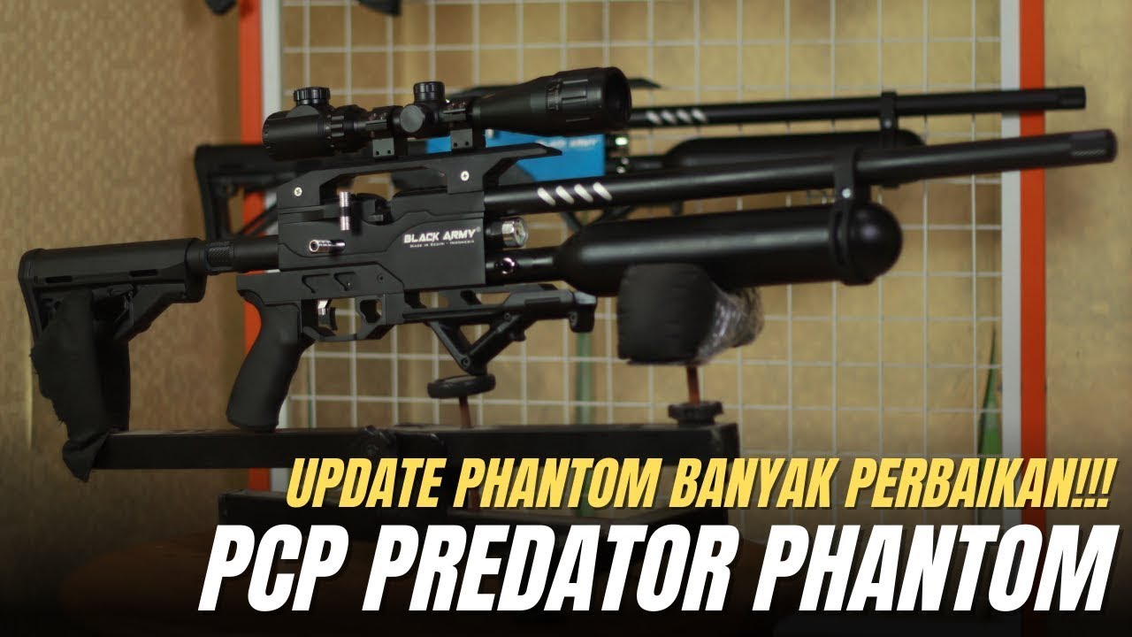 Senapan Angin PCP Phantom BlackArmy – Akurasi, Power & Keunggulan ...
