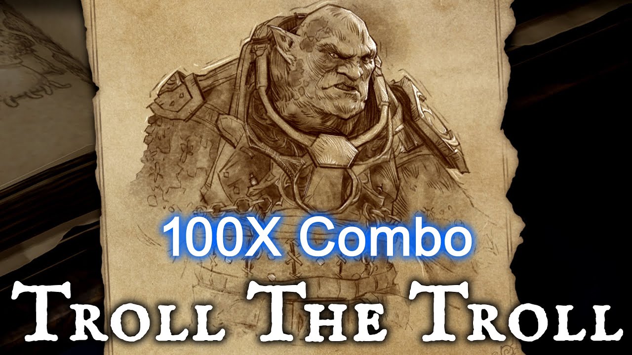 100x Combo Cheese On A Troll (Troll The Troll Part 1) Hogwarts Legacy ...