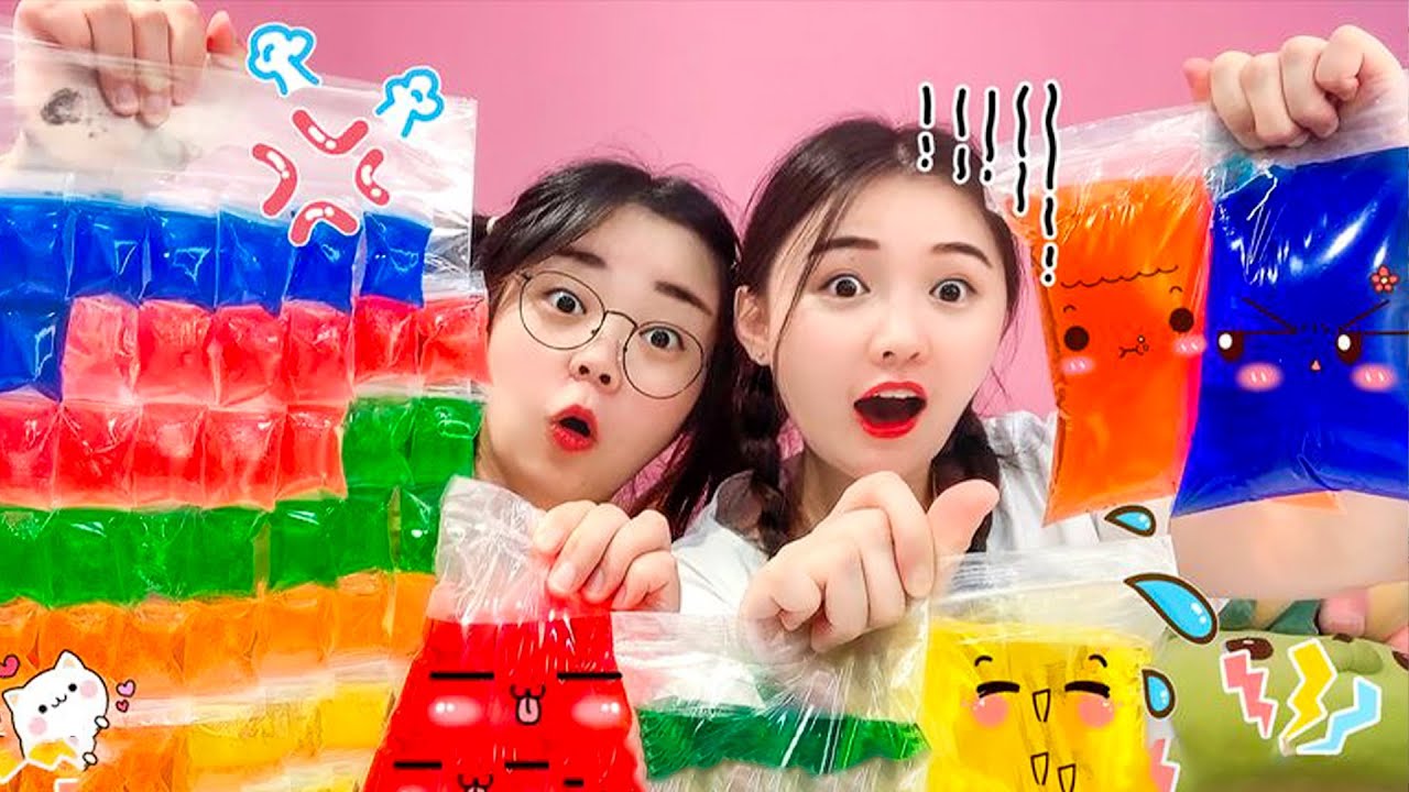 80 Bags of Mud Voice Control Challenge, Metal Firecrackers VS Oversized ...