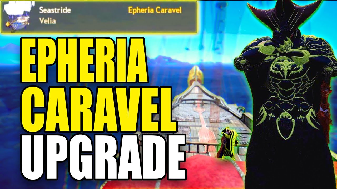 How to upgrade Epheria Sailboat to Epheria Caravel in Black Desert ...