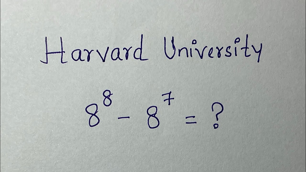 Nice Exponent Simplification Maths Olympiad Problem | No Calculator ...