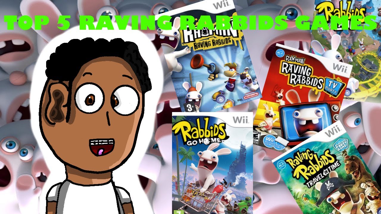 Top 5 Raving Rabbids Games - YouTube