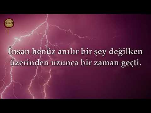 İSLAM SUBHİ [ İNSAN SURESİ]
