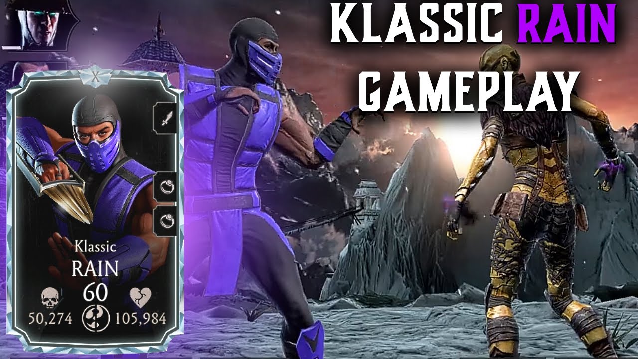 Klassic Rain Official Gameplay MK Mobile. - YouTube