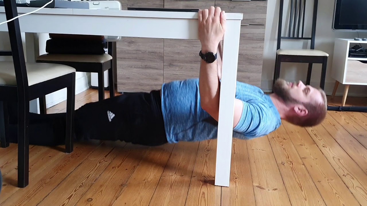 Inverted table row - YouTube