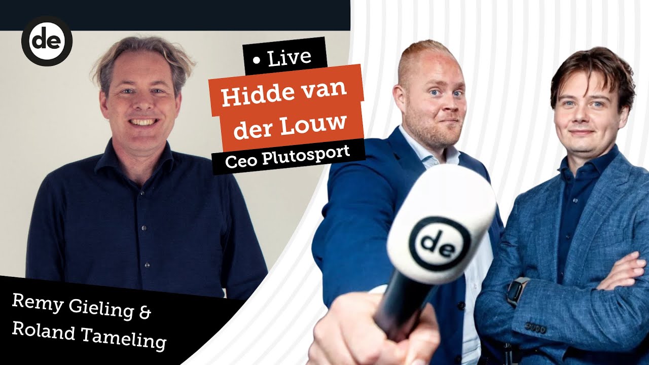 De Ondernemer Live met co-host Hidde van der Louw (ceo Plutosport ...