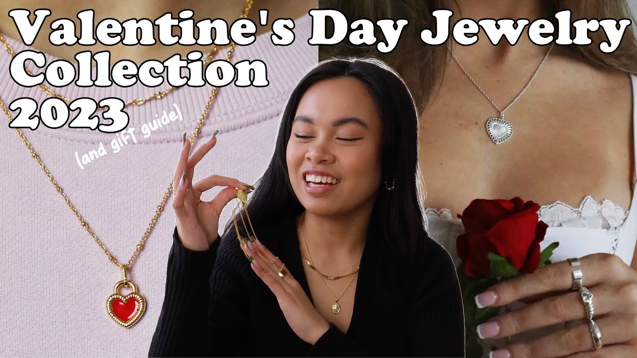 Valentine's Day Jewelry Collection | gift guide and review - YouTube