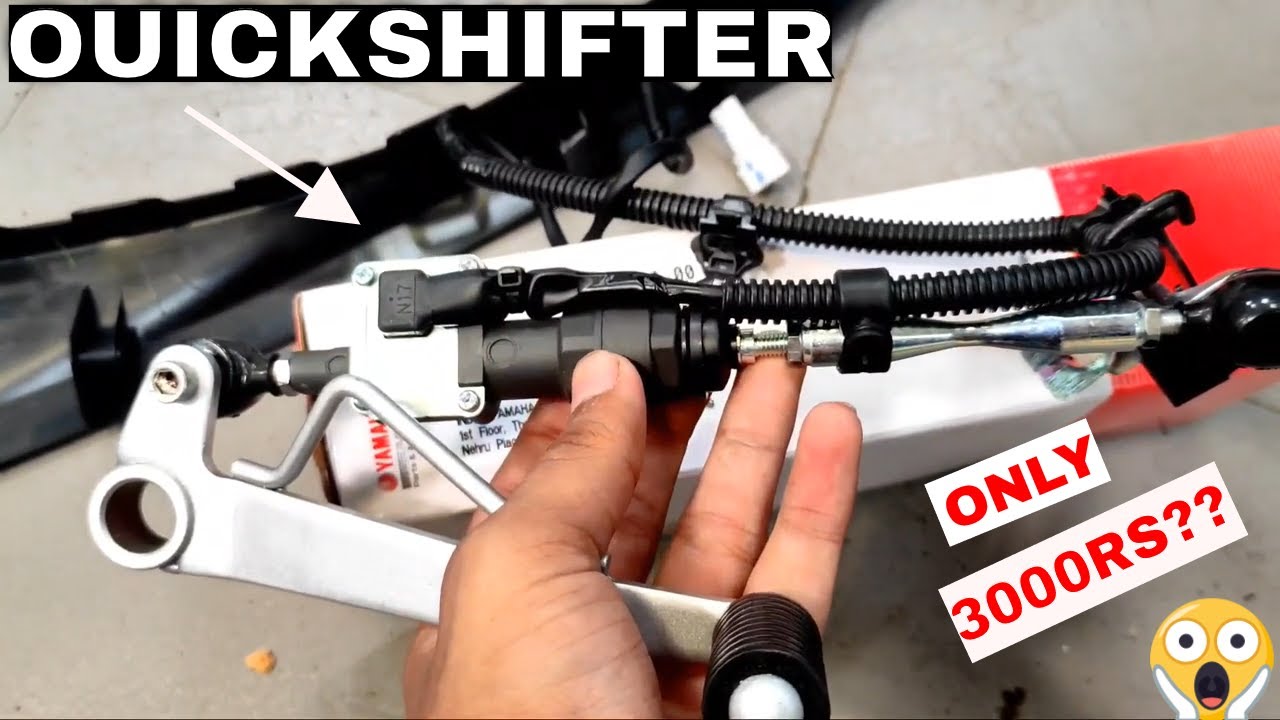 Here Is Quick Shifter Yamaha R15v4 | price | fitting charges - YouTube