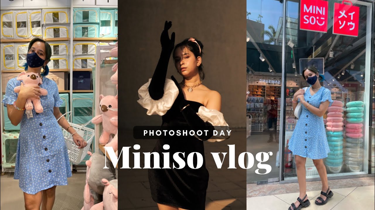 Miniso Tour Vlog | Latest Miniso Haul & Photoshoot With Me - YouTube