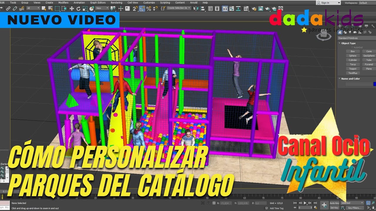 Cómo personalizar el diseño de un parque en 10 minutos. Canal Ocio ...