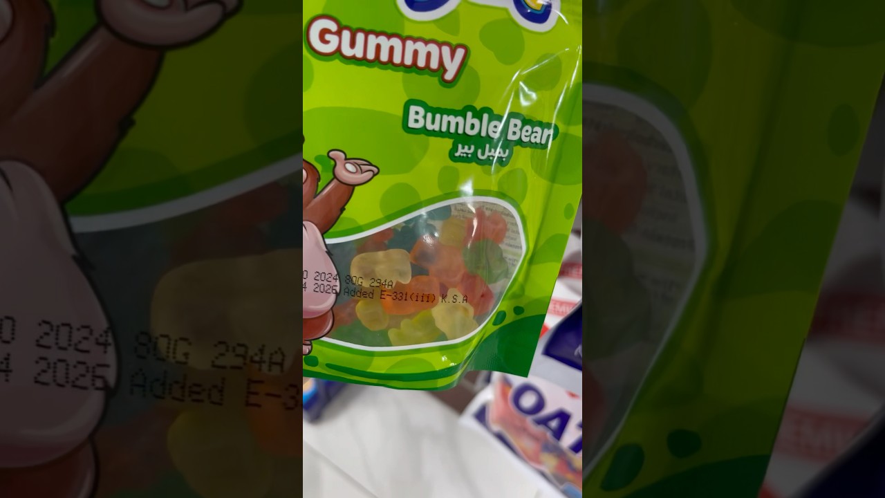 Gummy Bumble Bear Candy - YouTube