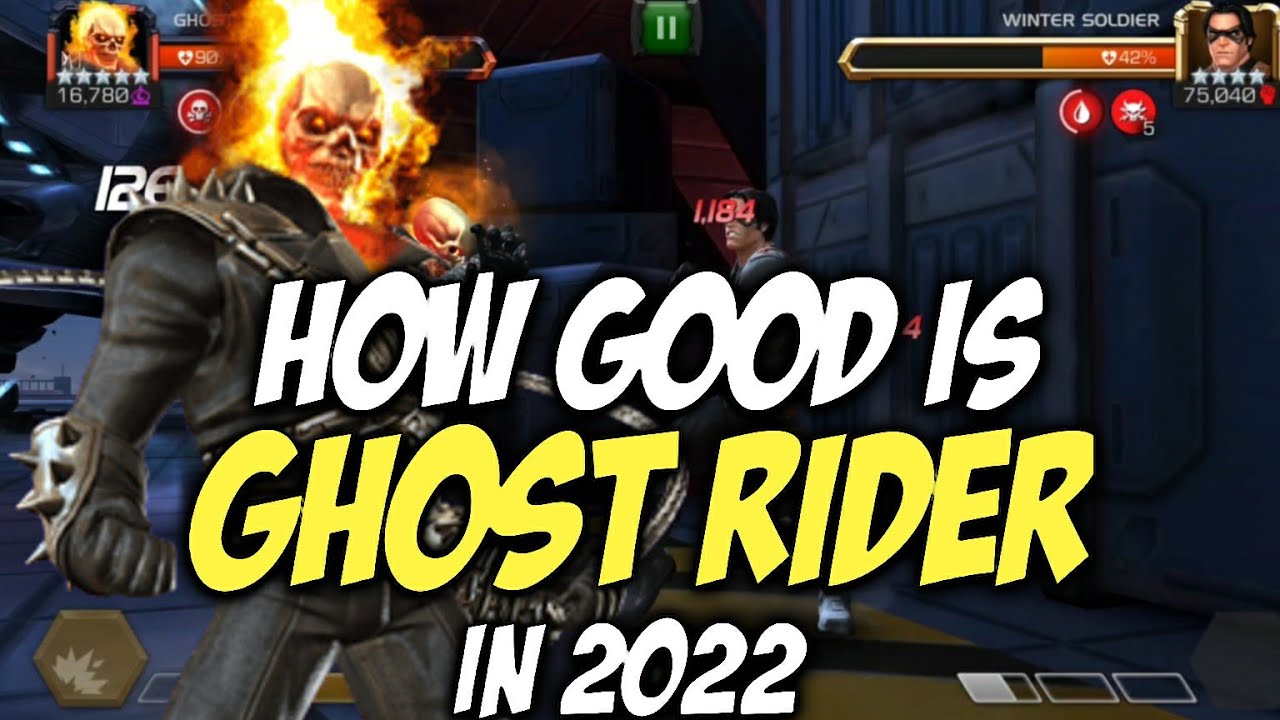 How Good Is Ghost Rider In 2022 In Marvel Contest Of Champions - YouTube