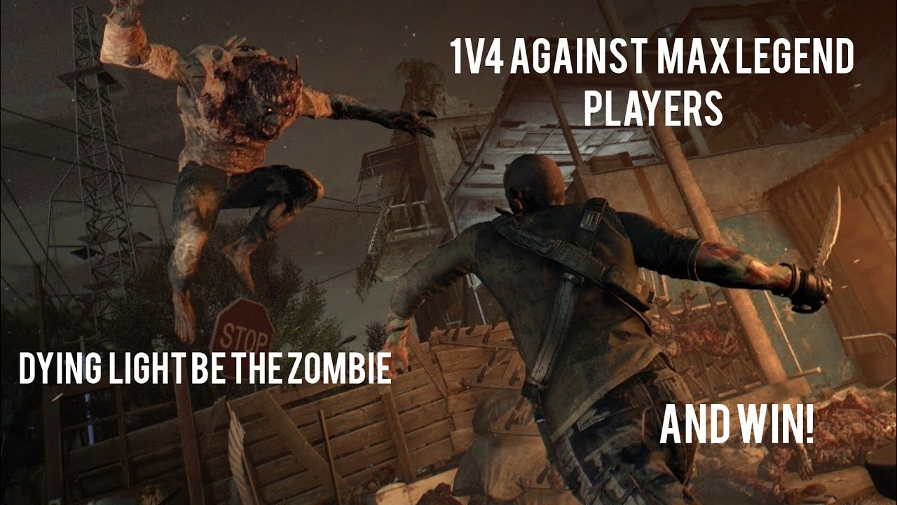 Winning a 1v4 in be the zombie Dying Light - YouTube