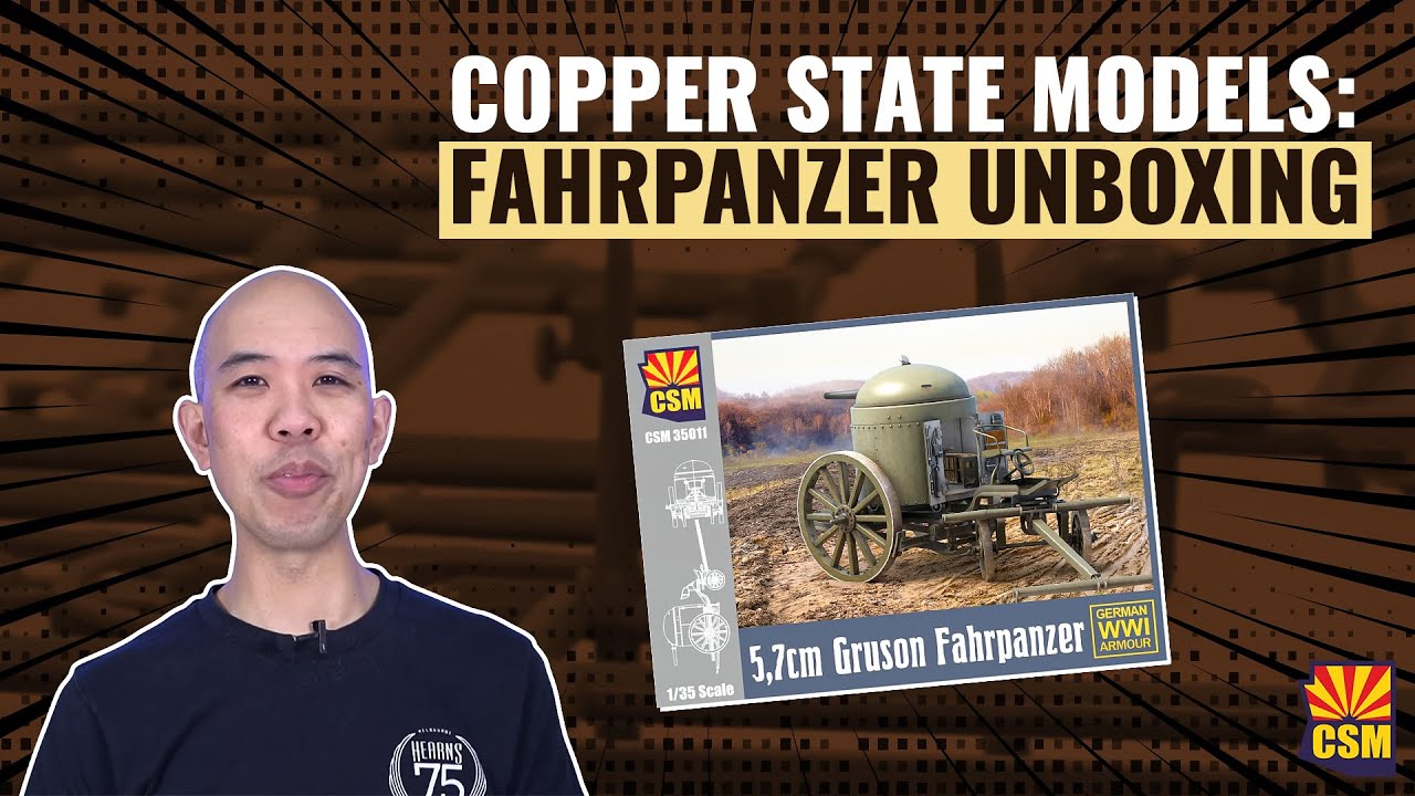 A GREAT Model Kit! Copper State Models: Fahrpanzer Unboxing | # ...