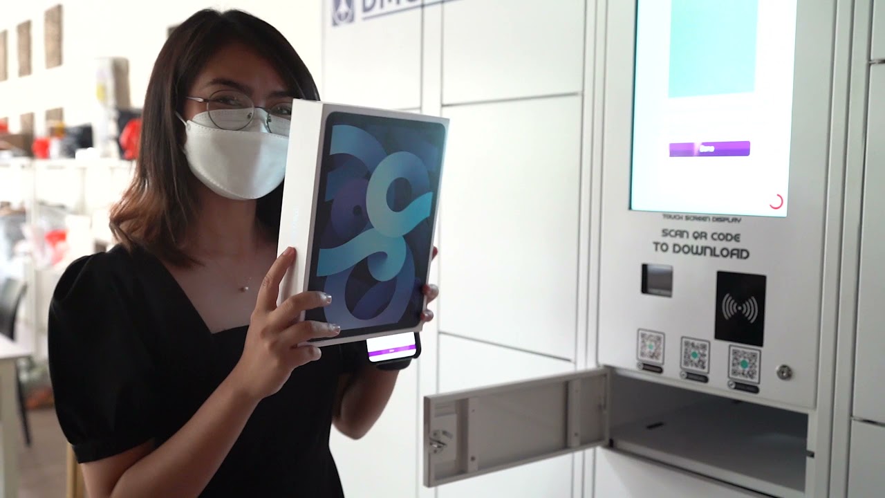 QUBE Smart Lockers - YouTube