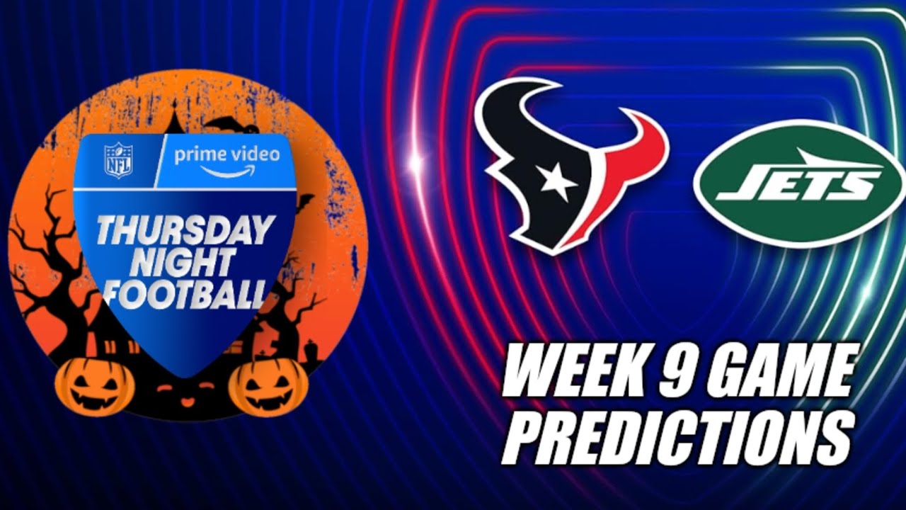 2024 Week 9 Thursday Night Football Halloween Game Predictions Houston ...