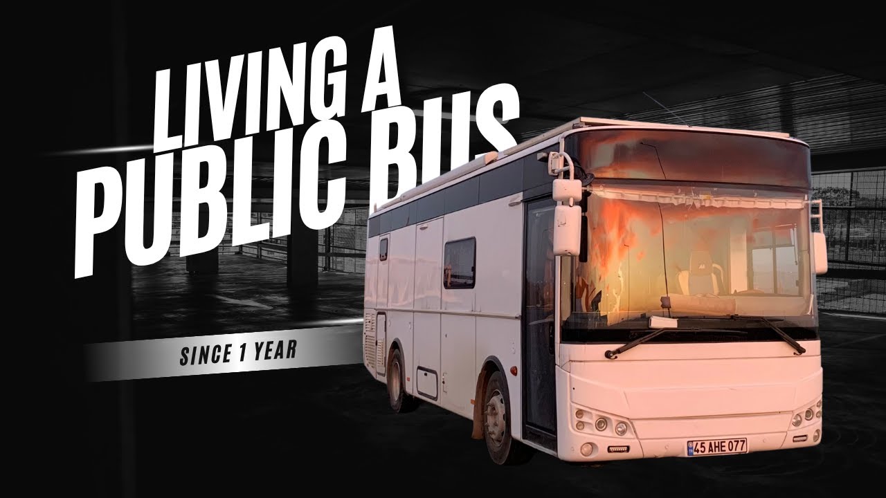 Full Time Bus Life: Exploring the World in a Former City Bus - YouTube