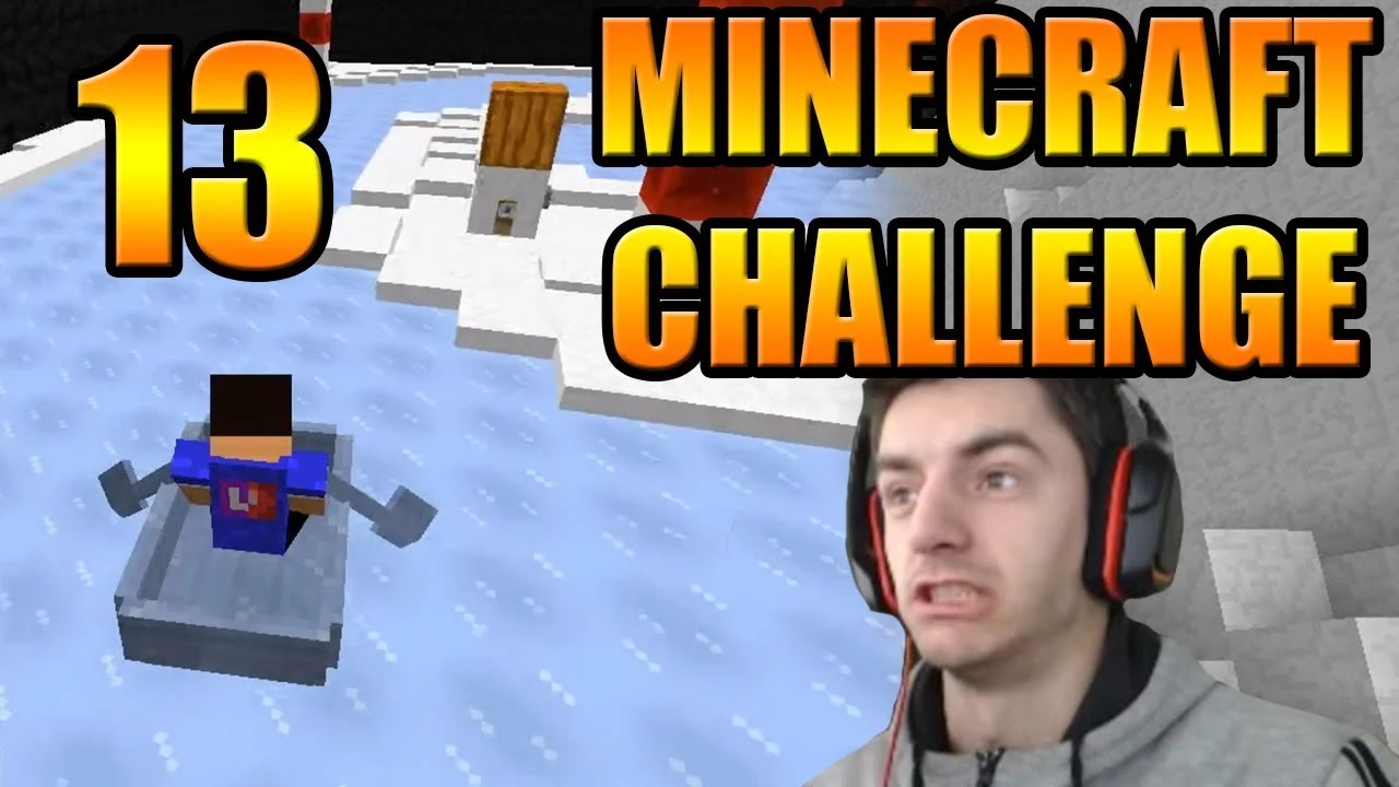 Minecraft Challenge #13 - БЪГ БЪГ БЪГ!!! Present Factory, Ice Rowing - YouTube