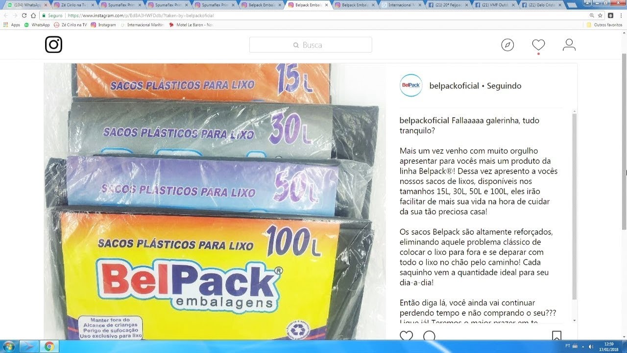 BELPACK EMBALAGENS PARCEIRA FEIJOADA DO ZOOMBIDO - YouTube