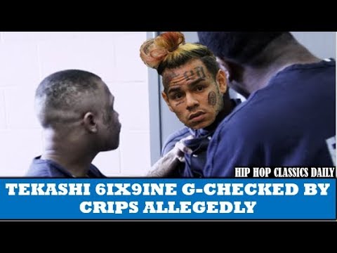 TEKASHI 6IX9INE "G-CHECKED" By CRIPS While Locked Up Reportedly - YouTube