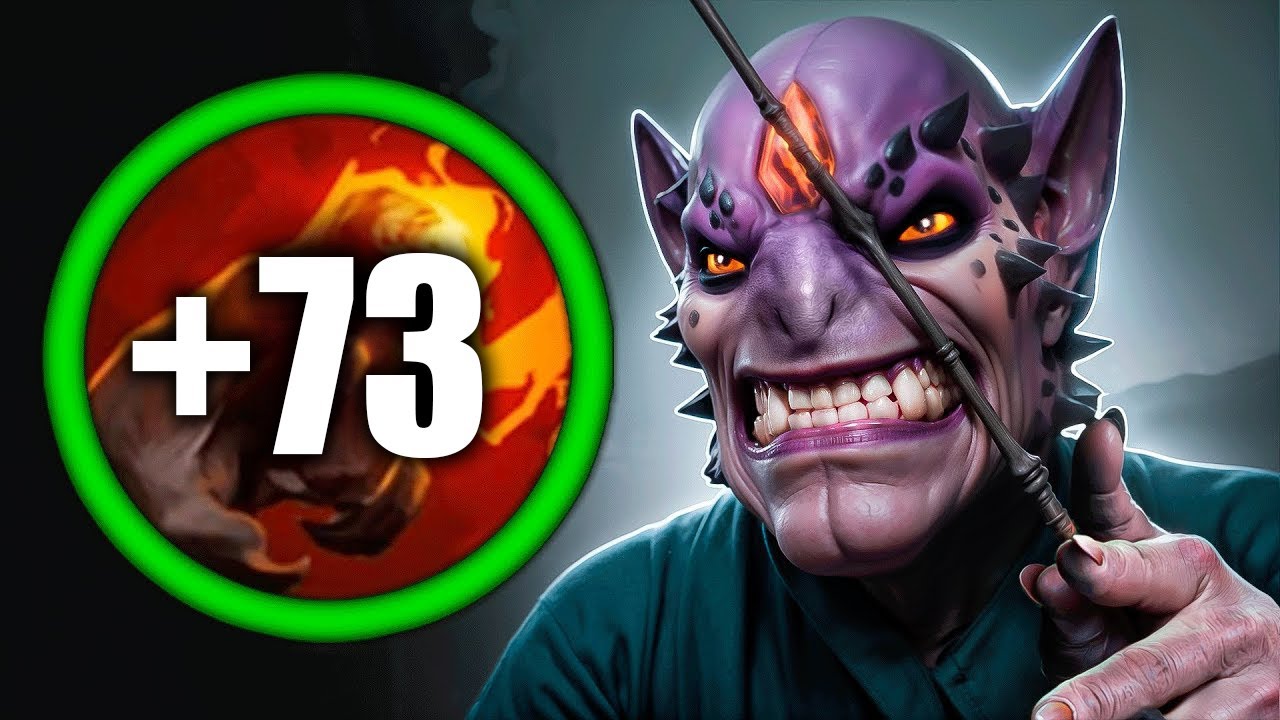 Everybody hates late game dota except this LION - WTF +73 Stacks Finger ...