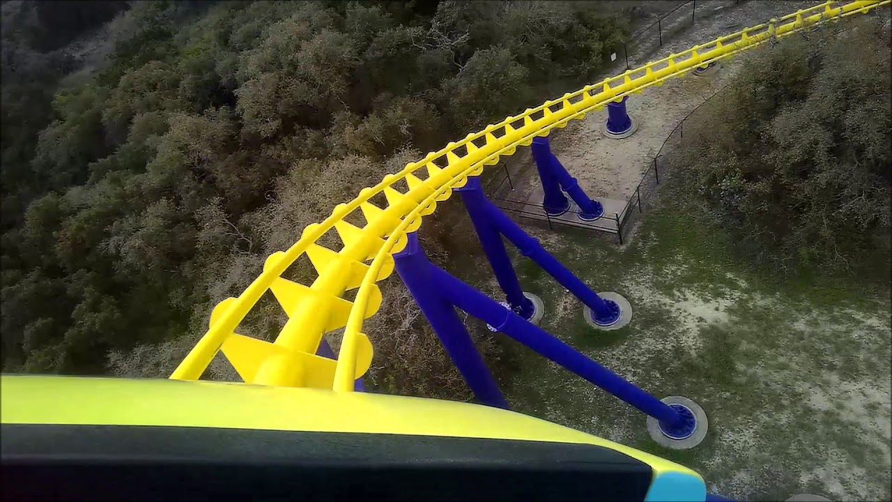 SeaWorld San Antonio Steel Eel On-Ride (No Copyright) - YouTube