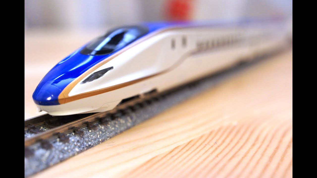 【Nゲージ】E7系・北陸新幹線・TOMIX【E7 Series Shinkansen Hokuriku Shinkansen・N gauge】 - YouTube