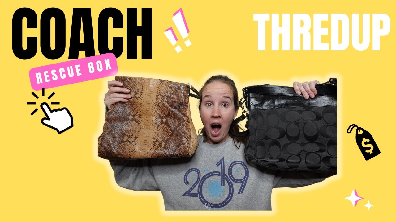 One of my best Coach Thred up rescue boxes?? - YouTube