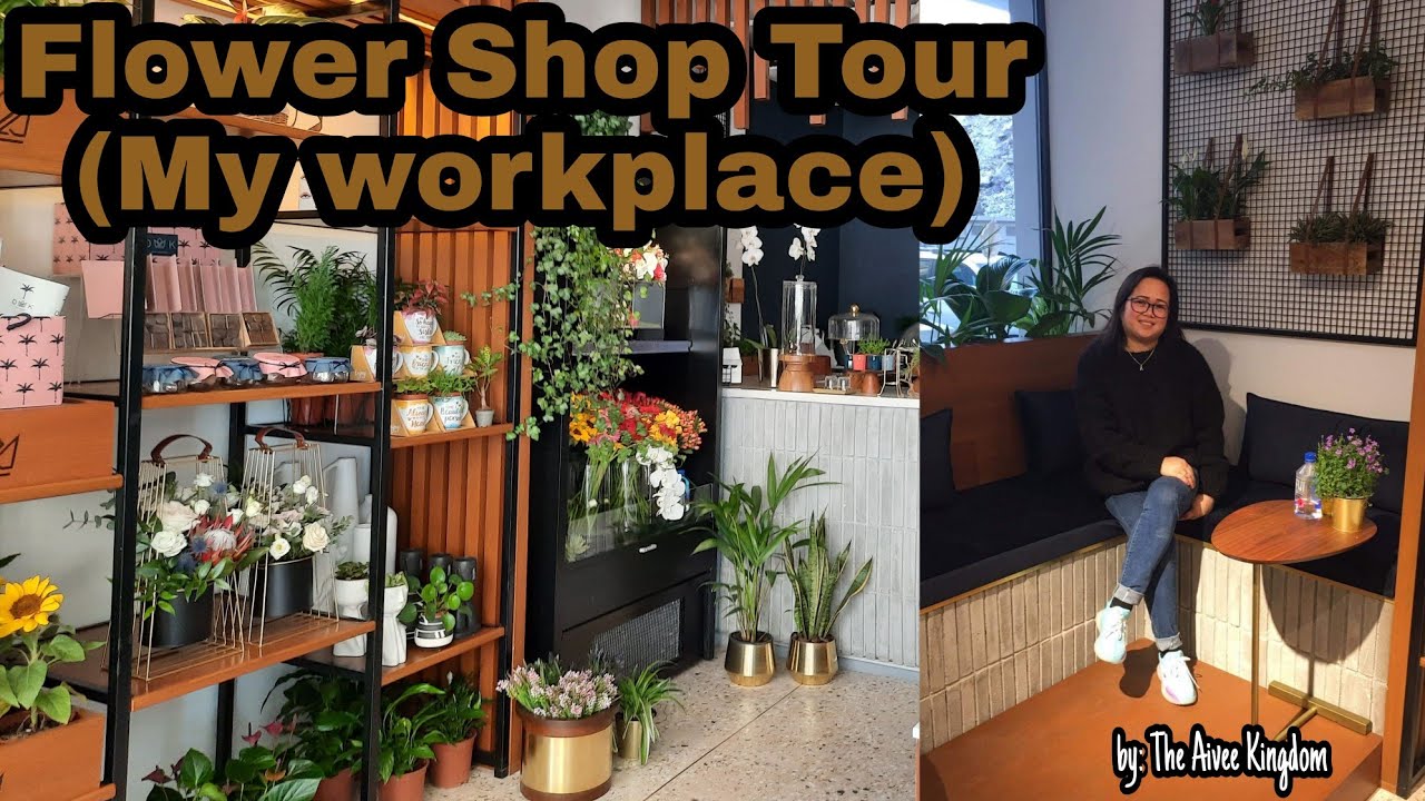 Flower Shop Tour | My Workplace In Kuwait 🇰🇼 | The Aivee Kingdom - YouTube