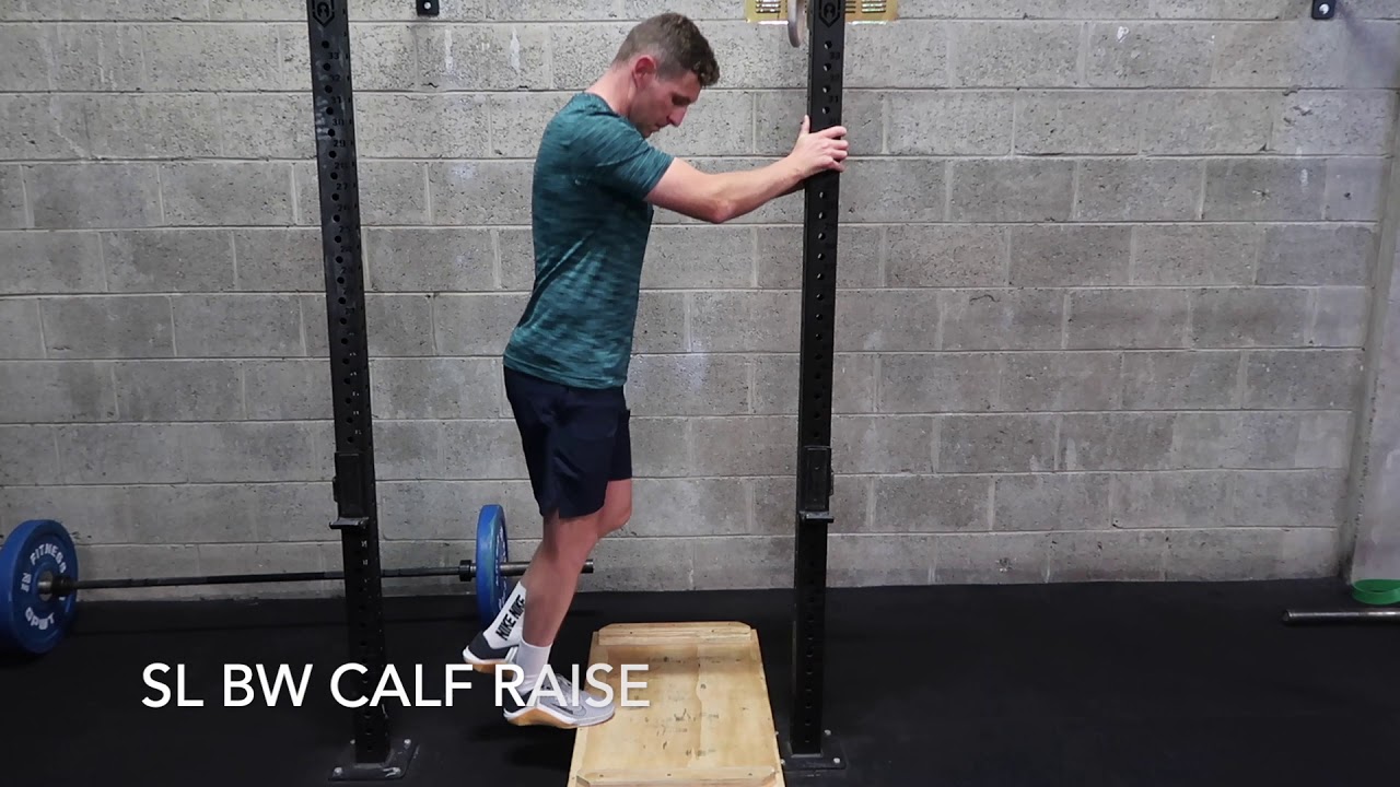 Sl BW Calf Raise - YouTube