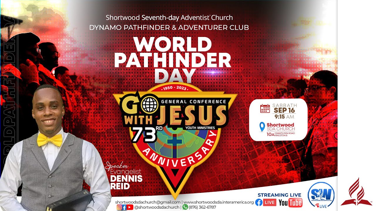 Shortwood SDA Live | World Pathfinder Day | Go With Jesus | Sabbath Sep ...