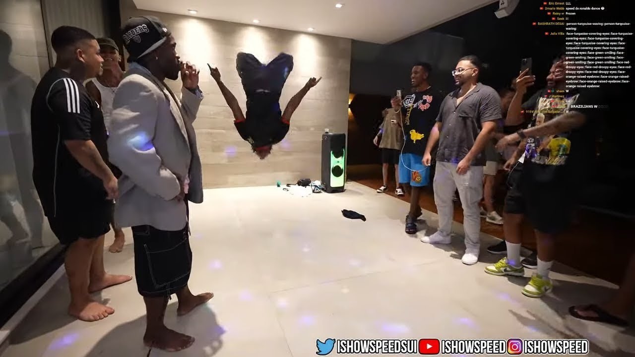 iShowSpeed do Backflip 😮 - YouTube