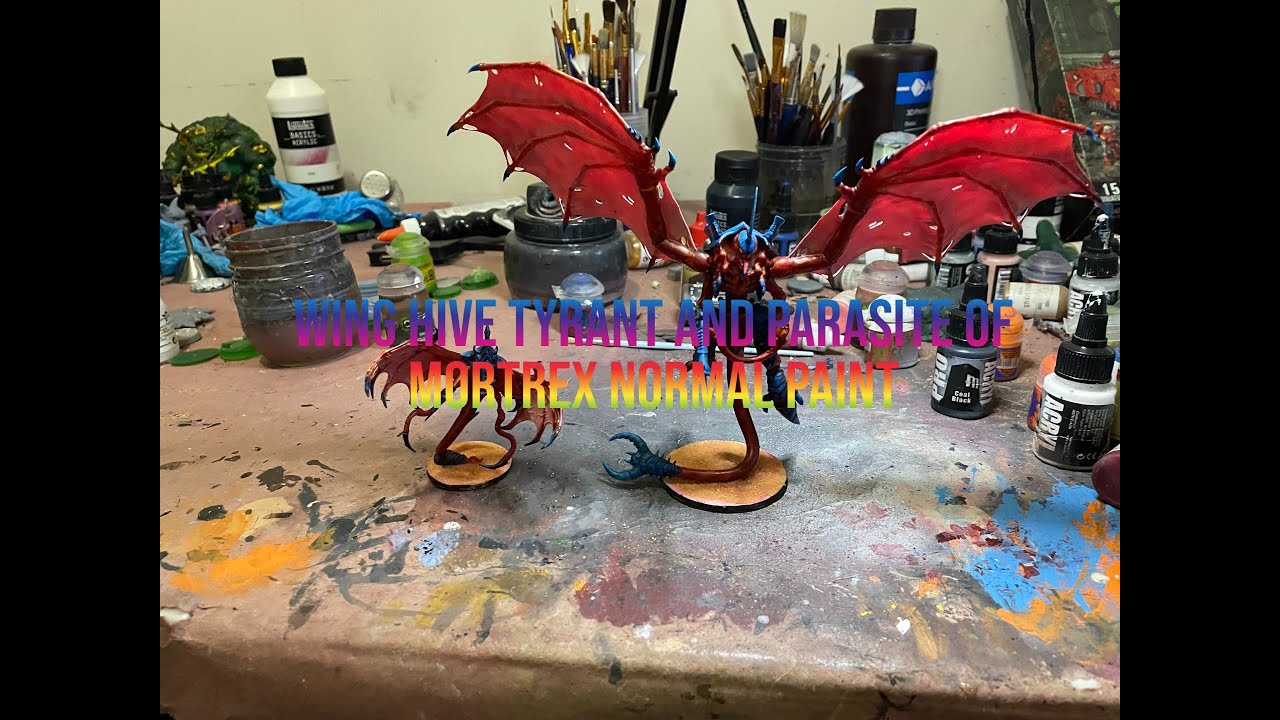 Wing hive tyrant and parasite of mortrex Normal paint - YouTube