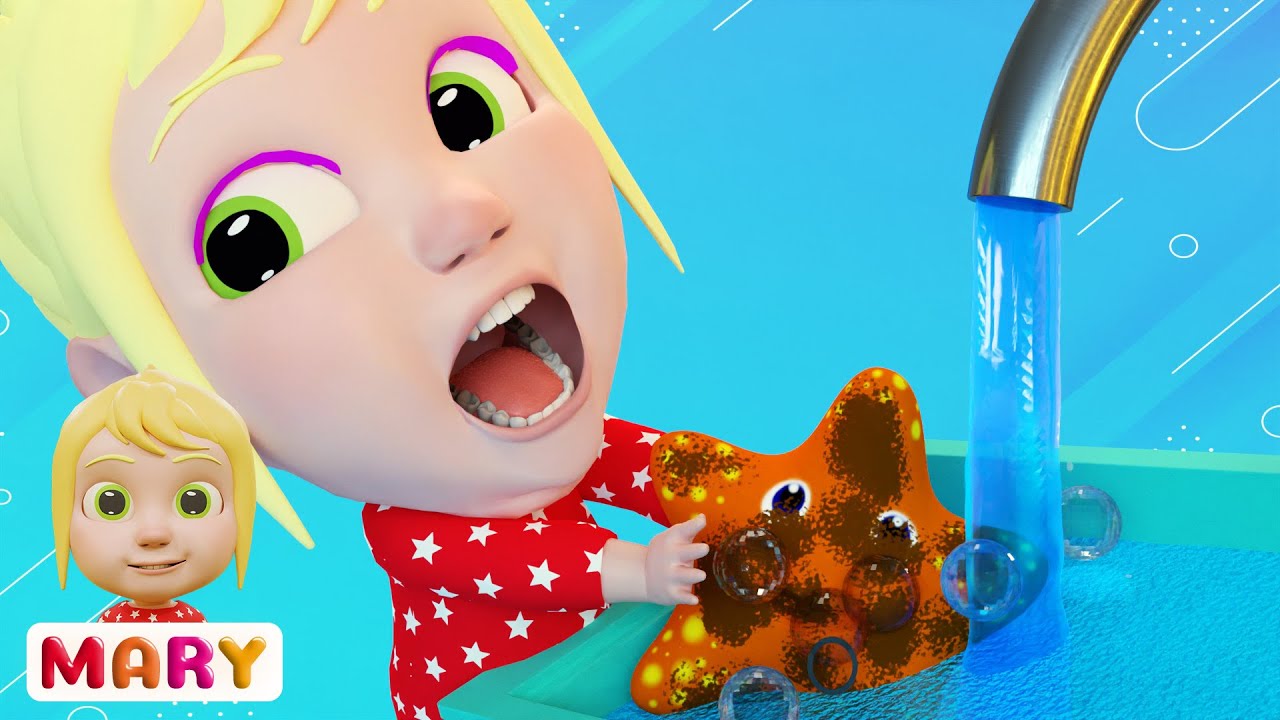 Clean Cleanliness Song | Mary - Nursery Rhymes - YouTube