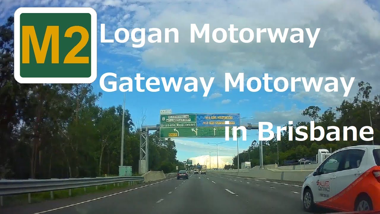 【Brisbane Drive】M route 2 Logan and Gateway Motorway Gailes - Eight ...