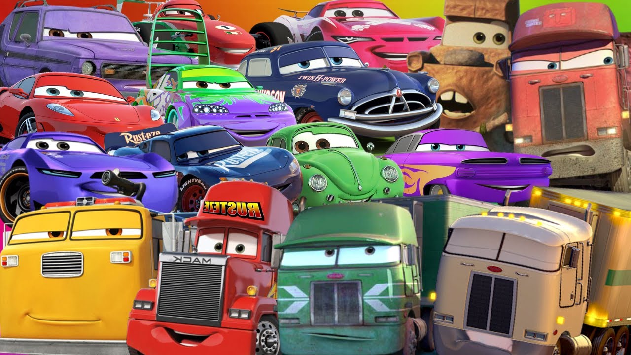 Looking For Disney Pixar Cars 4 Lightning Mcqueen, Doc Hudson, Fillmore ...