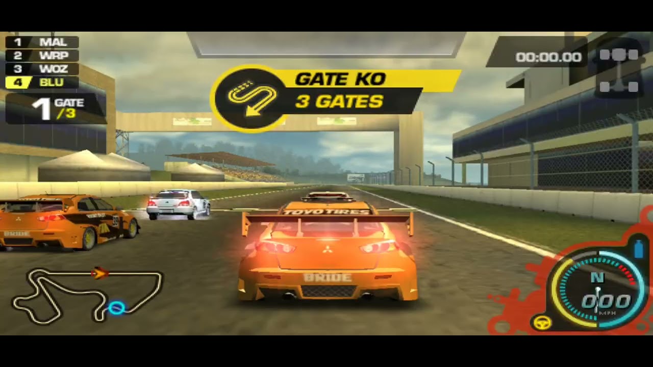 NFS Prostreet PSP - Autopolis Event 8 Gameplay(PPSSPP HD) - YouTube