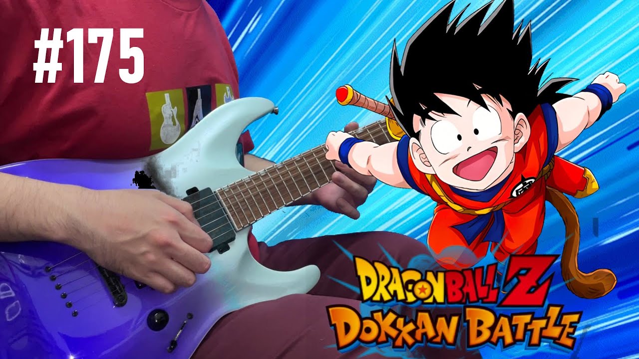 Dragon Ball Z Dokkan Battle OST Guitar Cover INT Carnival LR Kid Gohan ...