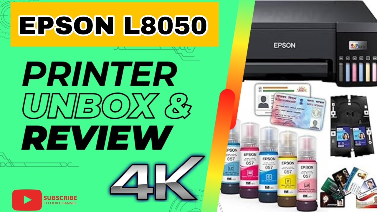 Epson L8050 Best printer 2025 #cardprinter #pvc #pvcprinting #cards # ...