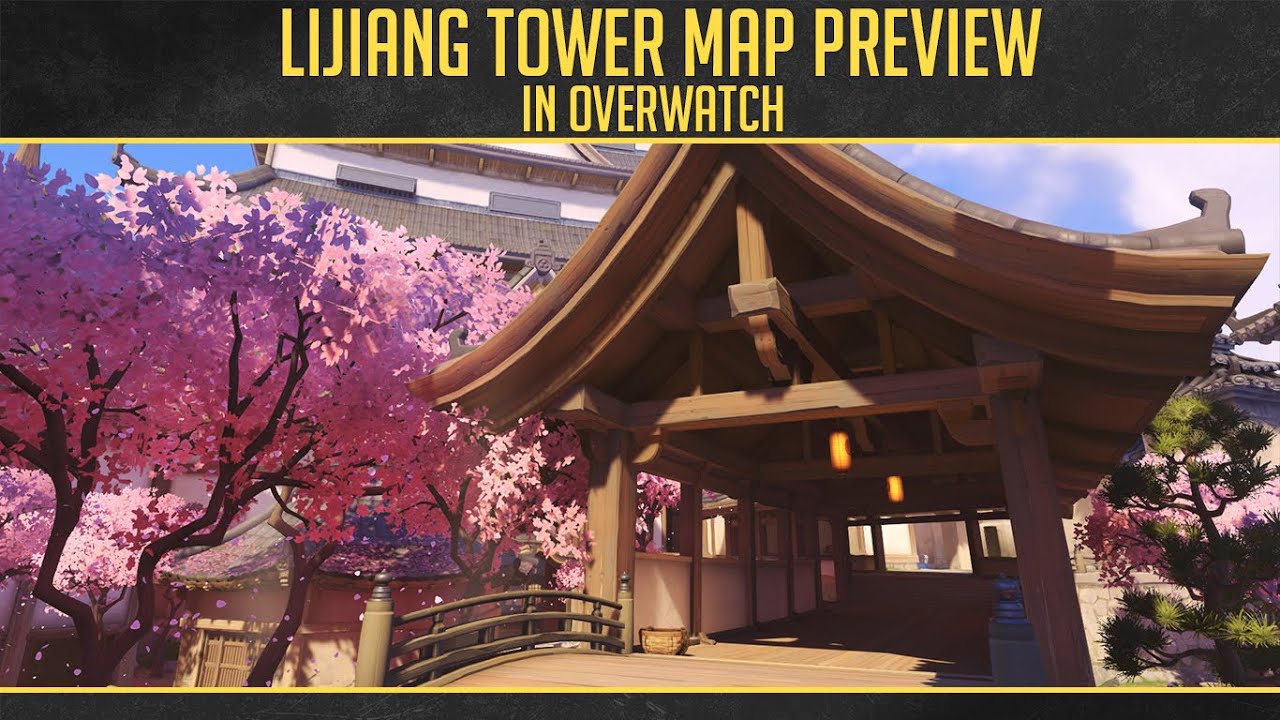 Overwatch Beta - Lijiang Tower Preview Match - YouTube