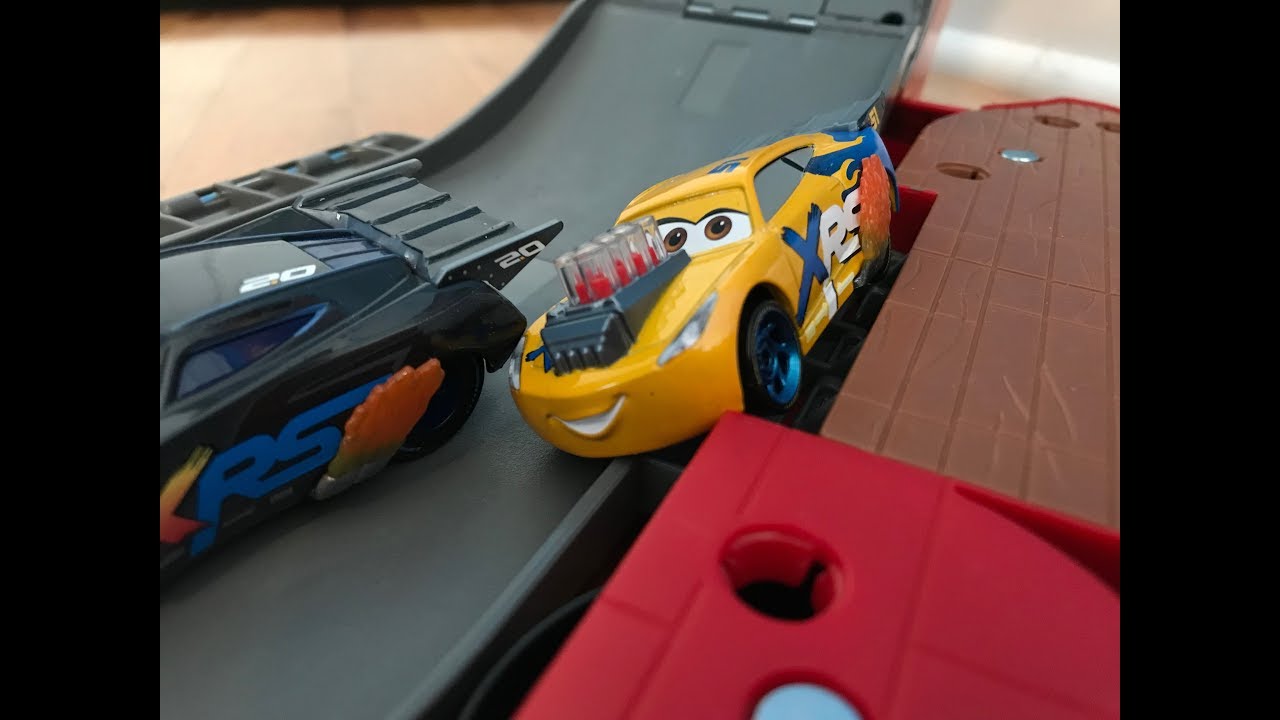 Disney Cars Xrs Drag Racing Cruz Ramirez Review - YouTube