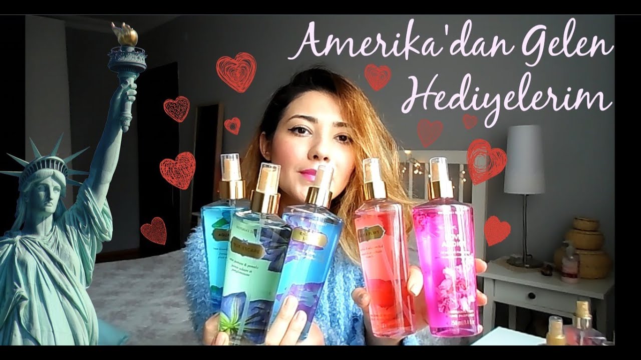 Amerika'dan Gelen Hediyelerim | Victoria's Secret, EOS, Old Navy ...