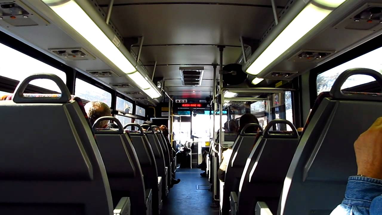 NJT NABI 40-SFW #5446 on the 175 to Ridgewood (Inside) - YouTube
