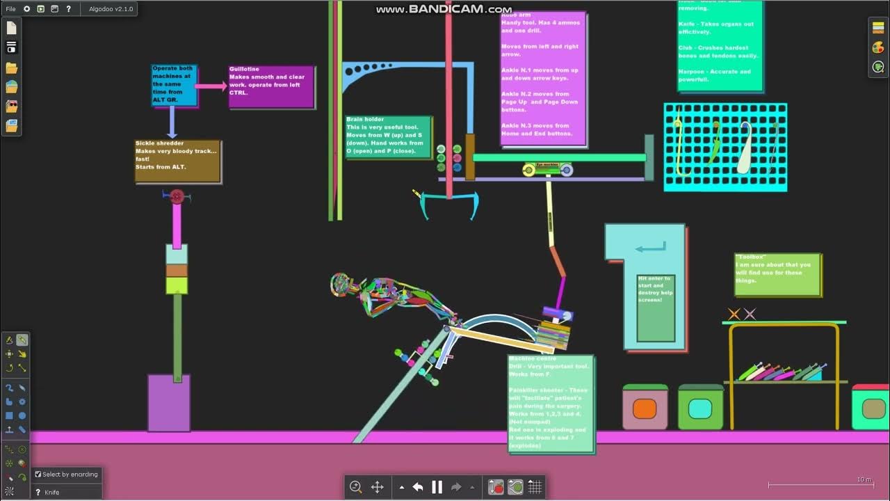 playing algodoo - YouTube