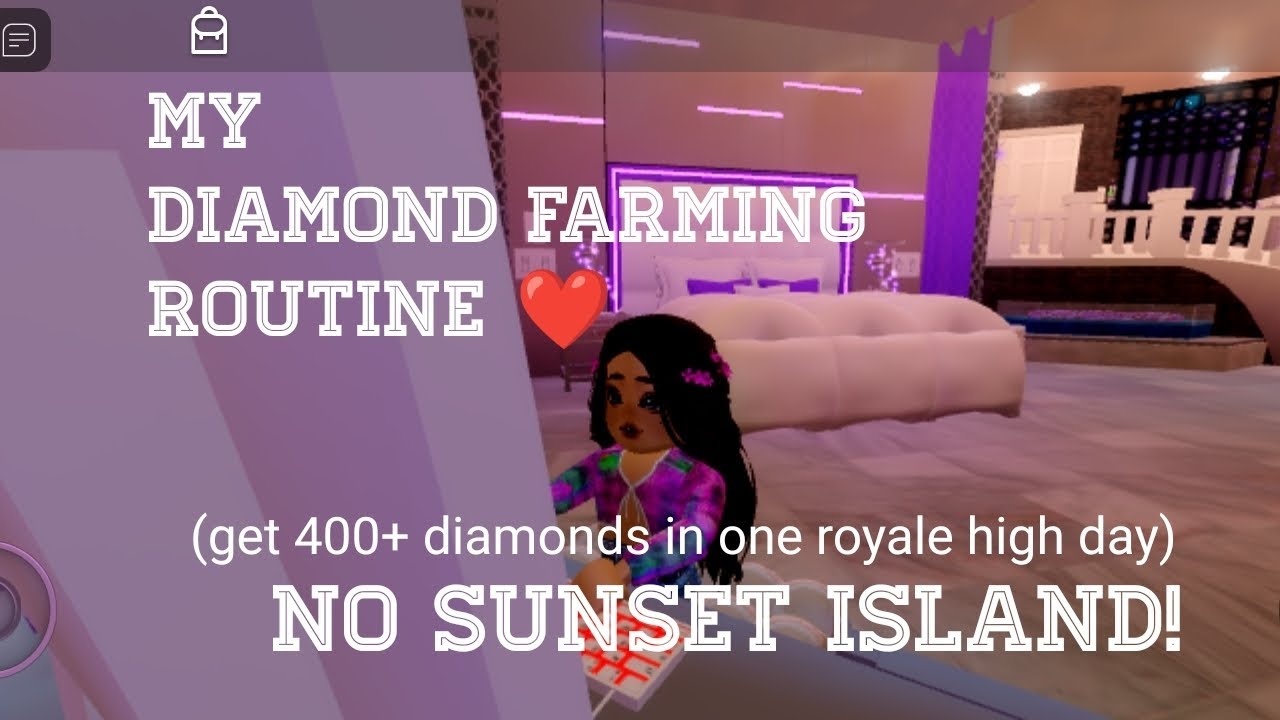 My diamond farming routine is royale high! (credits to callmehaley ...