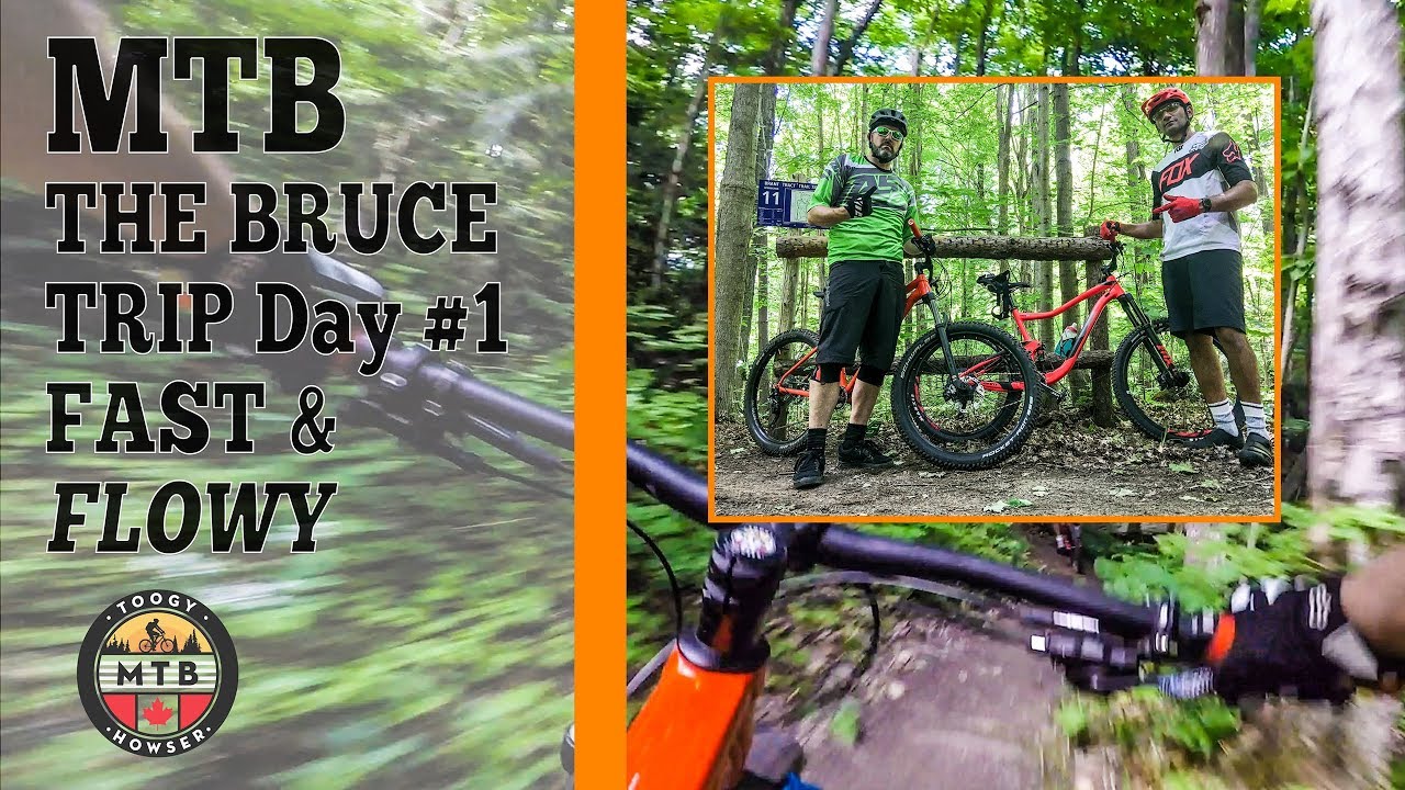 MTB the Bruce Trip - Day One - Carrick Tract & Brant Tract - Fast ...
