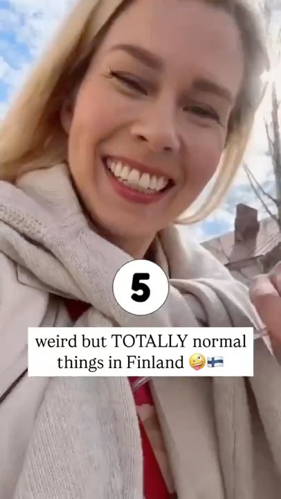 Totally normal things in Finland that you may find weird🤪 - YouTube
