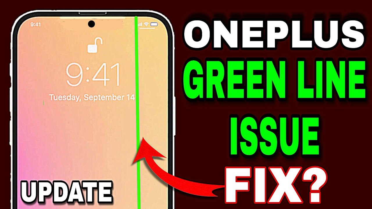 Oneplus Green Line Issue Solution | Green Line On Phone Screen | Screen ...
